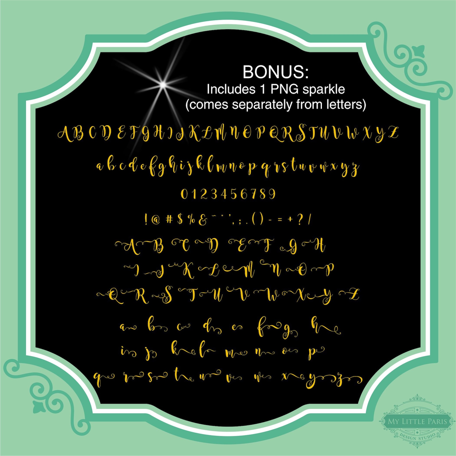 PNG Glitter Clip Art Letters Script Font Numbers Instant Download Files ...