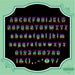 Neon Multicolor Rainbow Alphabet A PNG Clip Art Letters Font Numbers ...