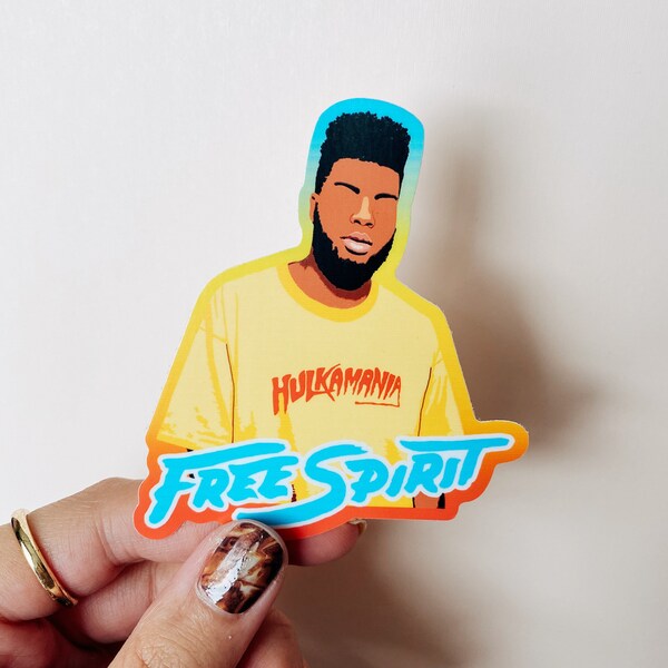 Khalid Sticker - Etsy