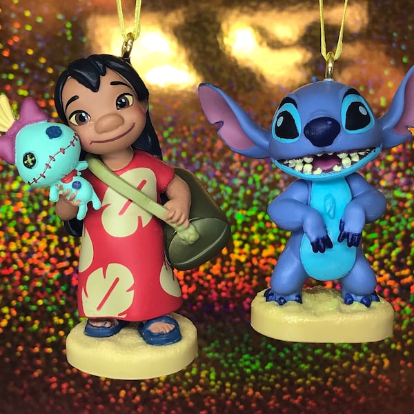 Lilo and Stitch Ornament Set - Etsy