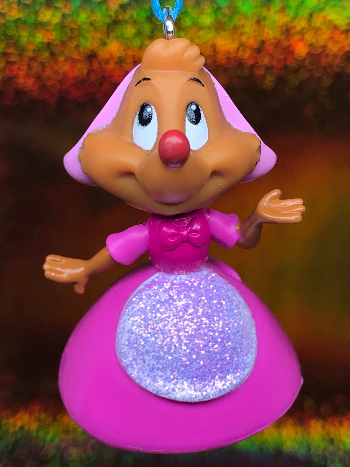 Cinderella Perla Mouse Bobblehead Ornament - Etsy