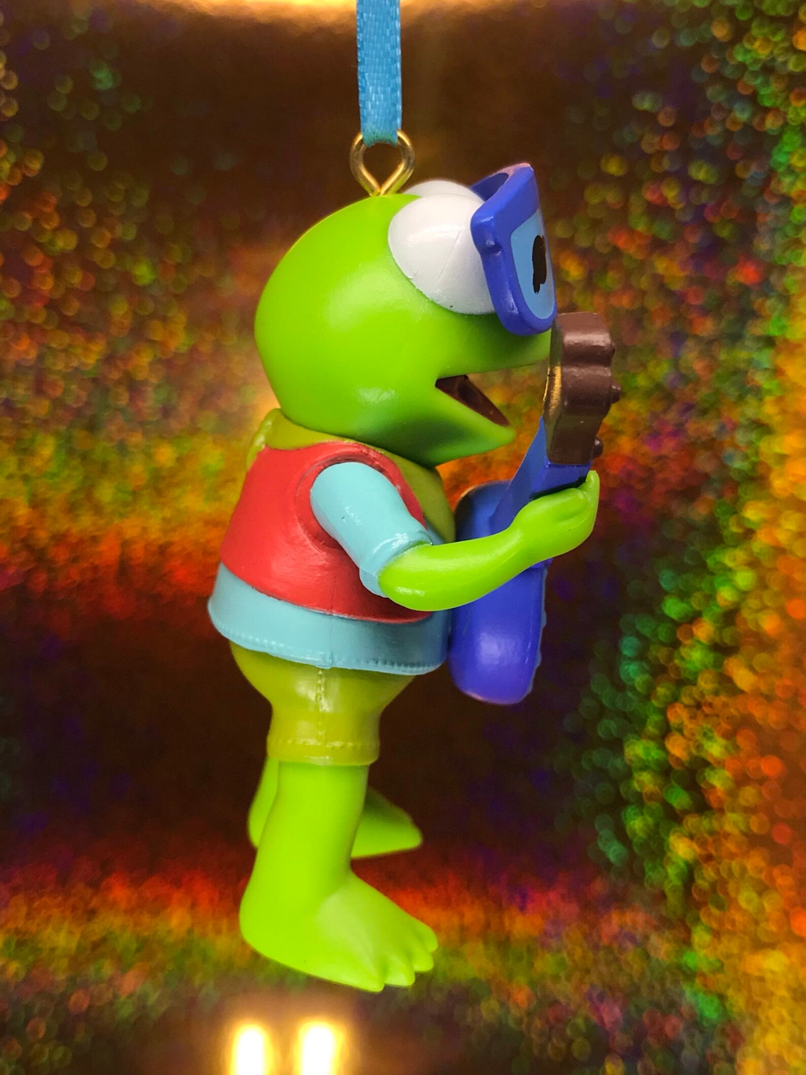 Muppet Babies Rockstar Kermit Ornament - Etsy