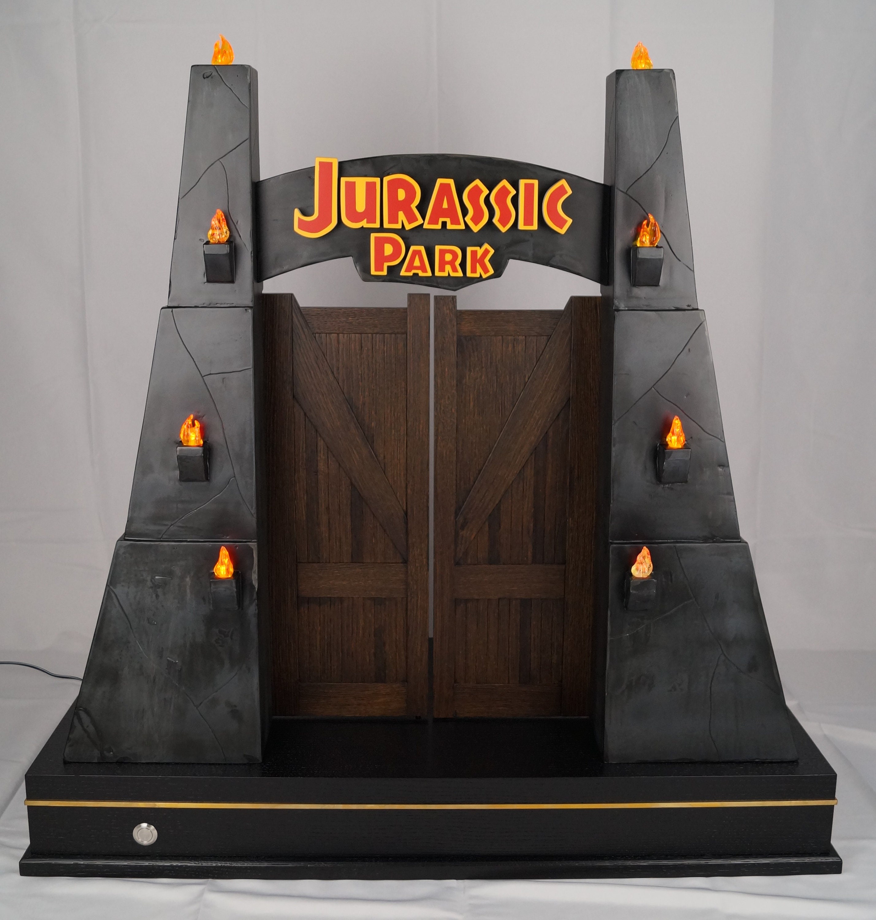 Jurassic Park Tor/jurassic Park Gate/jurassic Park Modell/movie Decor ...