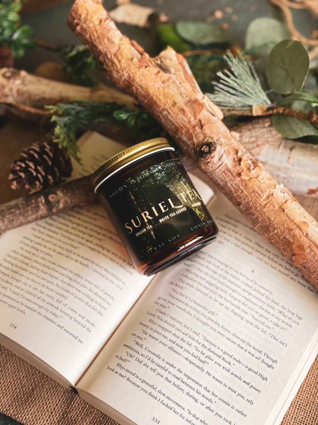 Suriel Tea ACOTAR Feysand for Her Gifts for Readers - Etsy