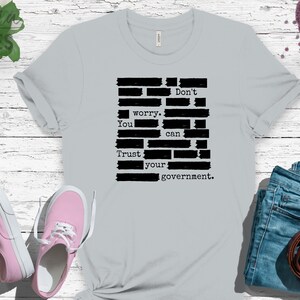 Anti Censorship Shirt, Anti Government Shirt, Fight Tyranny Tee ...