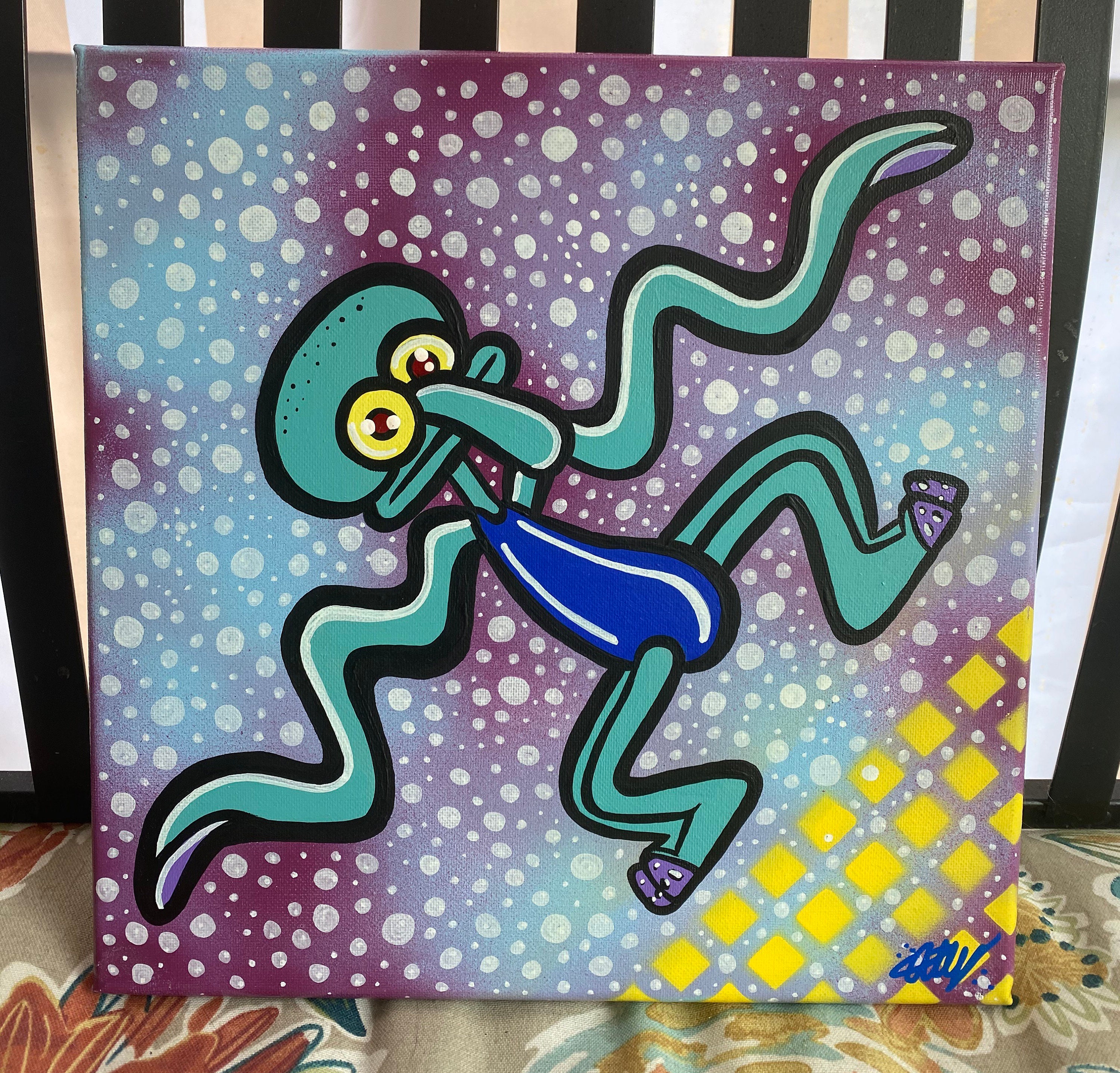 Dancing Squidward