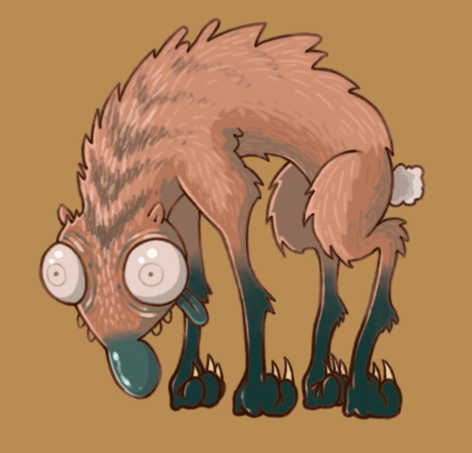 Grub Creature Vinyl Sticker Hack Character Fantasy Animal - Etsy UK