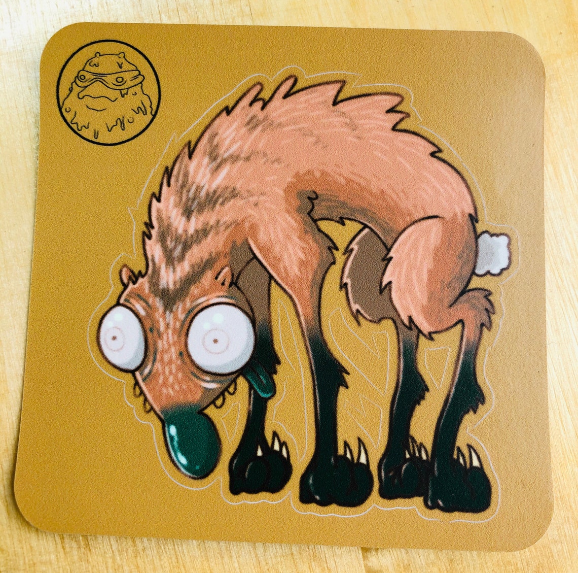 Grub Creature Vinyl Sticker Hack Character Fantasy Animal - Etsy UK