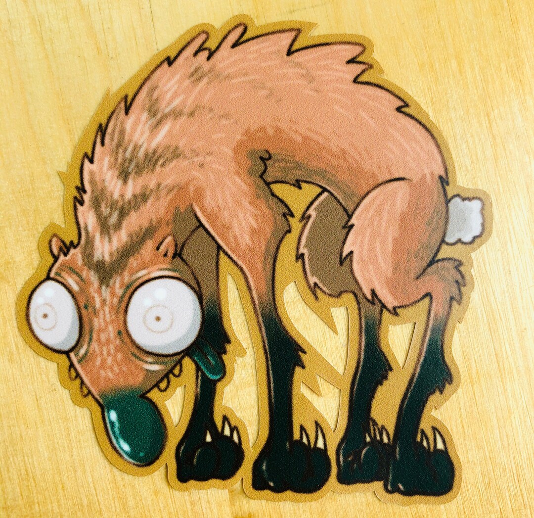 Grub Creature Vinyl Sticker Hack, Character, Fantasy, Animal - Etsy UK