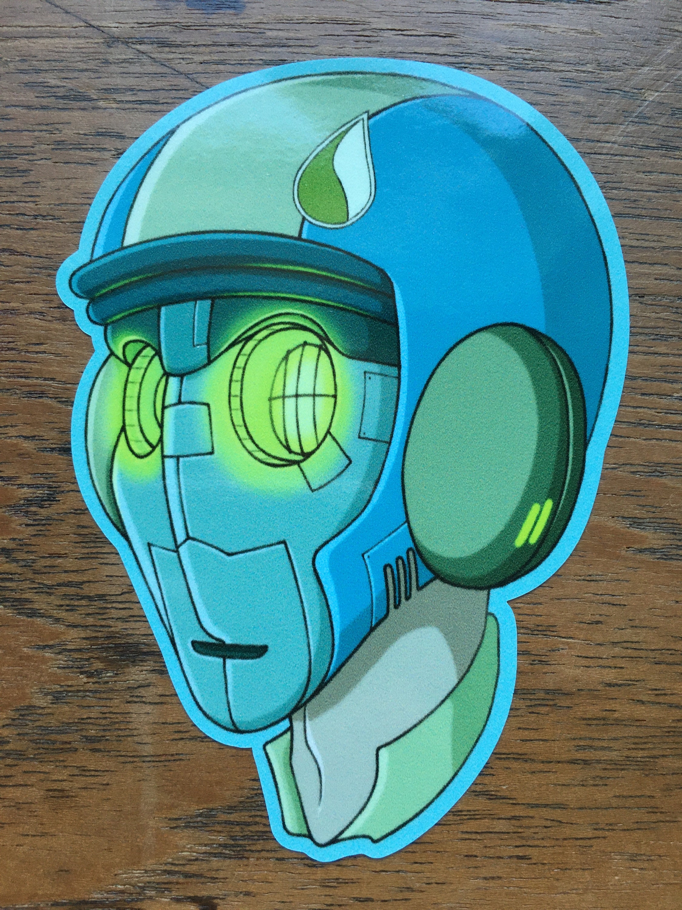 Coby Cyberpunk Vinyl Sticker - Etsy