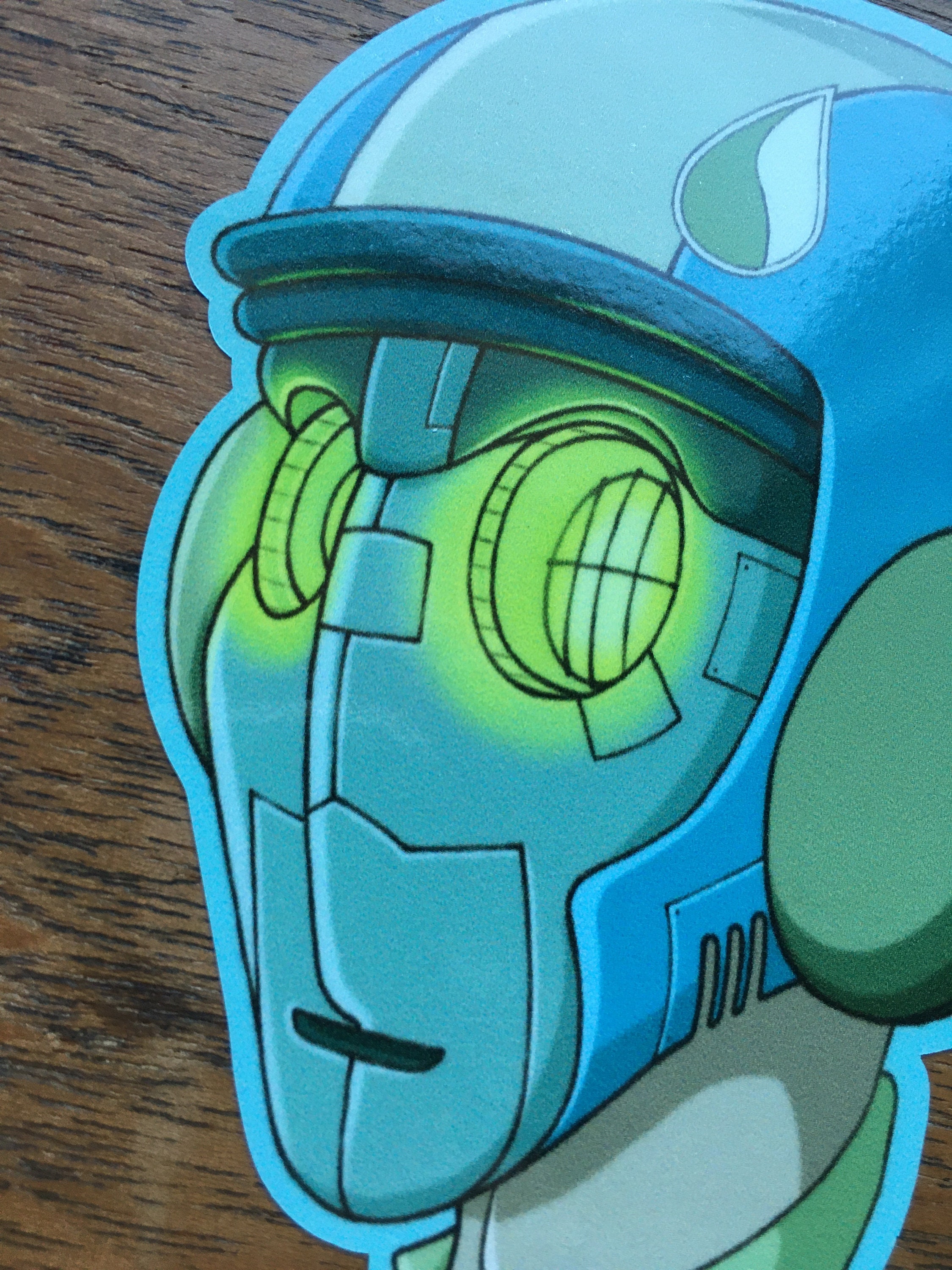 Coby Cyberpunk Vinyl Sticker - Etsy