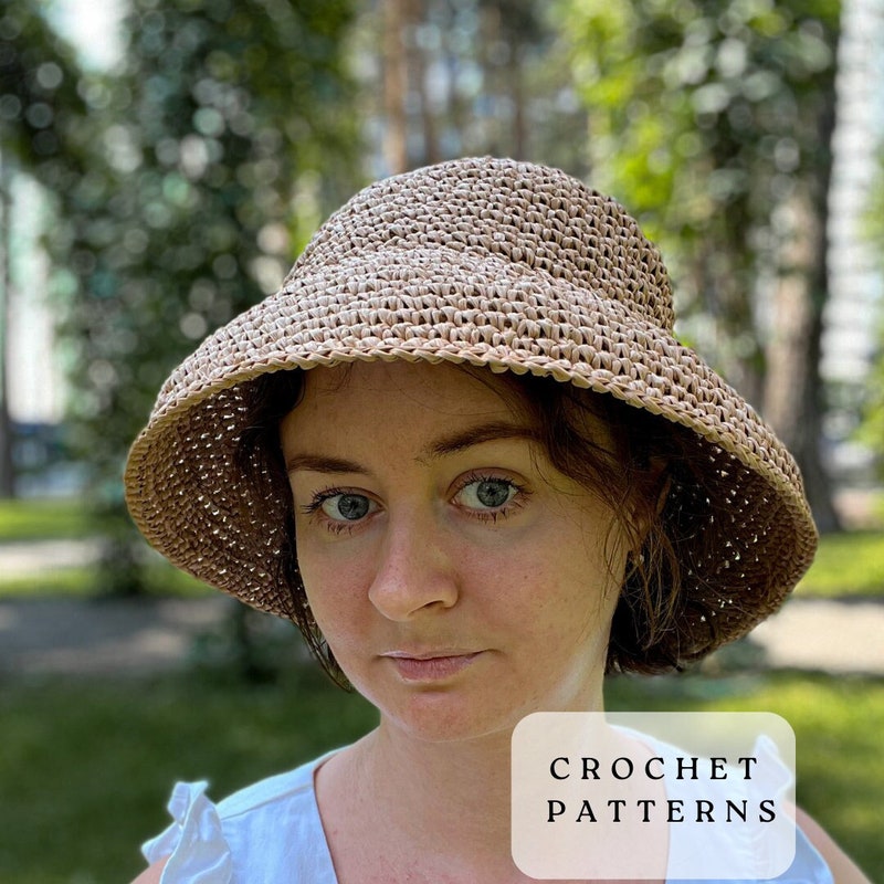 Raffia Sun Hat - Etsy