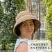 PDF PATTERN. Raffia Hat Description - for Sizes From 52 Cm to 62 Cm ...