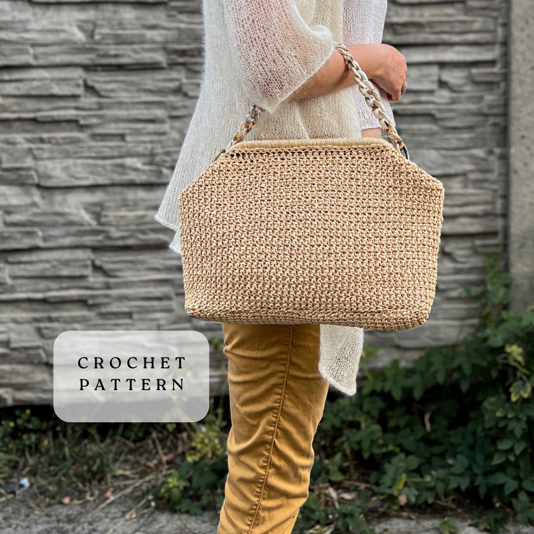 Crochet Pattern Dumpling Bag. English Video Tutorial PDF Pattern ...