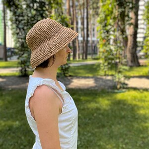 PDF PATTERN. Raffia Hat Description - for Sizes From 52 Cm to 62 Cm ...