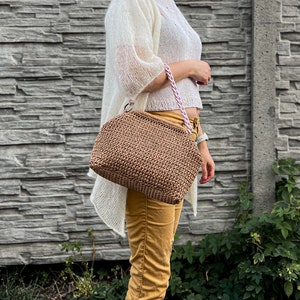 Crochet Pattern Dumpling Bag. Crochet Pattern New Cloud Bag. English ...