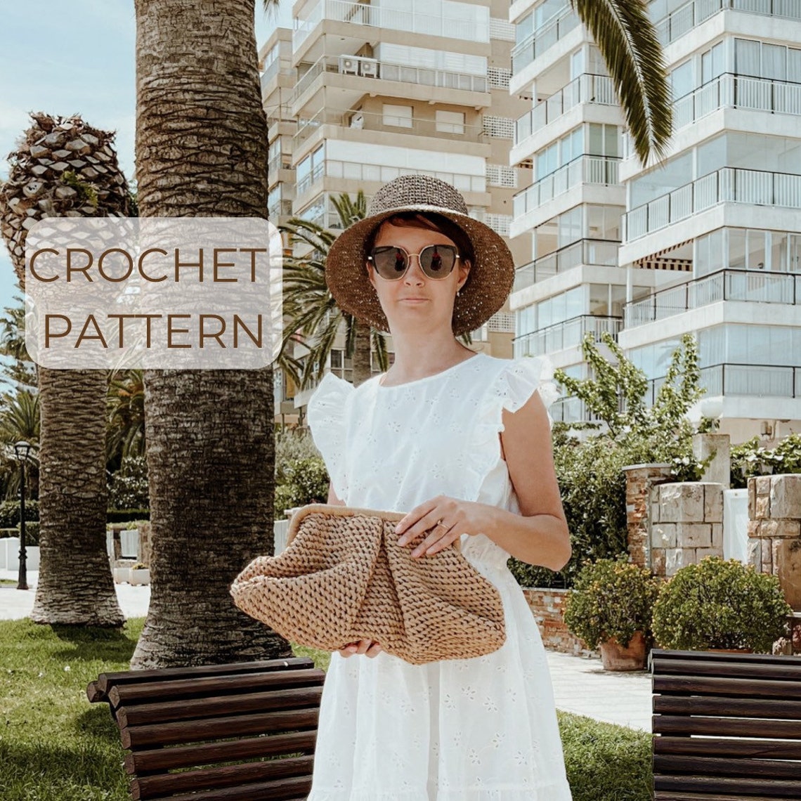 Crochet Pattern Dumpling Bag Size L and M . English Video - Etsy