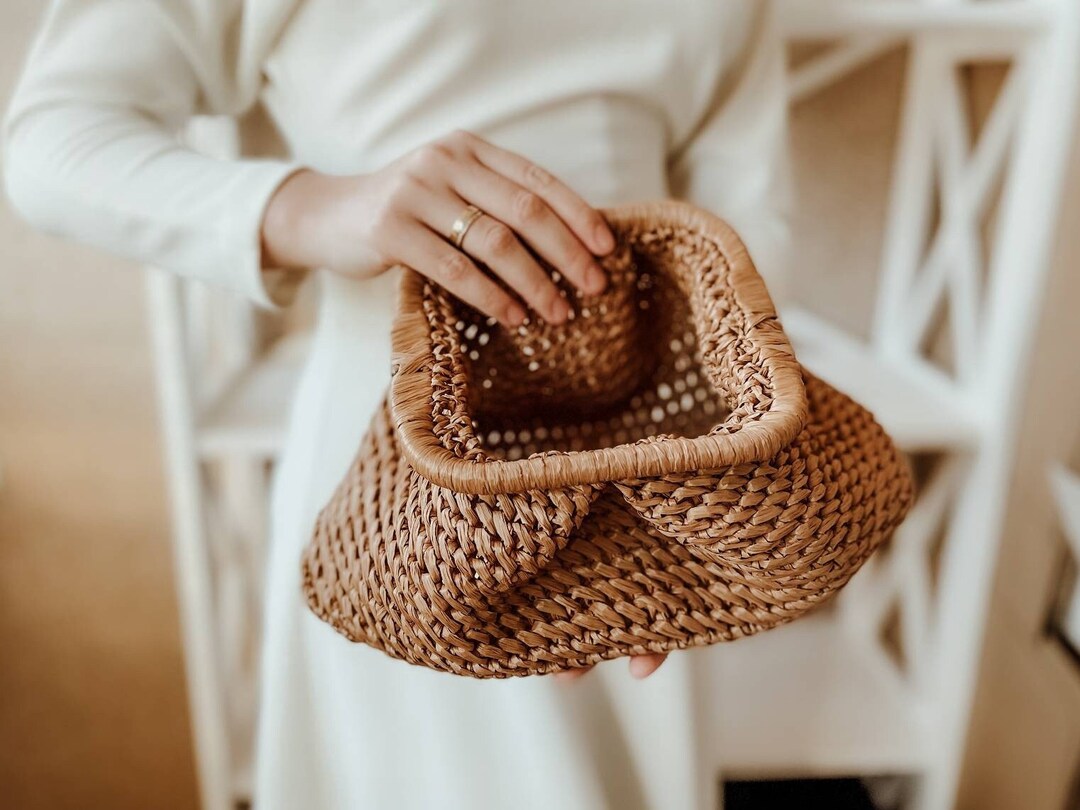 Large Crochet Clutch. Lightweight Clutch Bag. Cloud Bag. Summer Bag ...