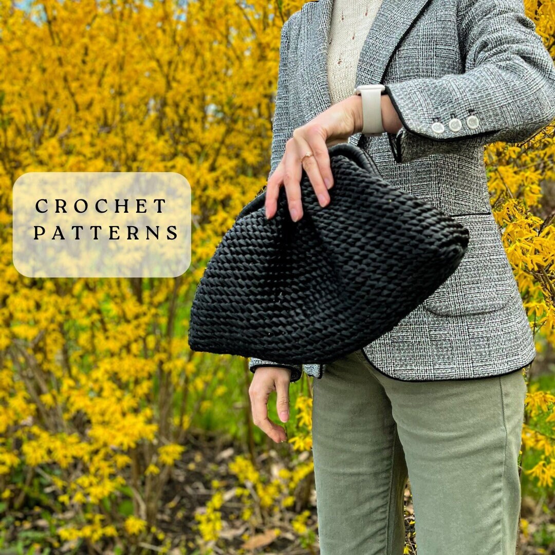 Cloud Bag Crochet Tutorial. Crochet Cloud Bag Pattern. Handmade Cloud ...