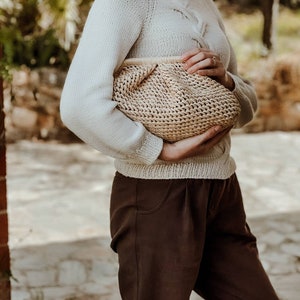 Crochet Pattern Dumpling Bag Size L and M . English Video | Etsy