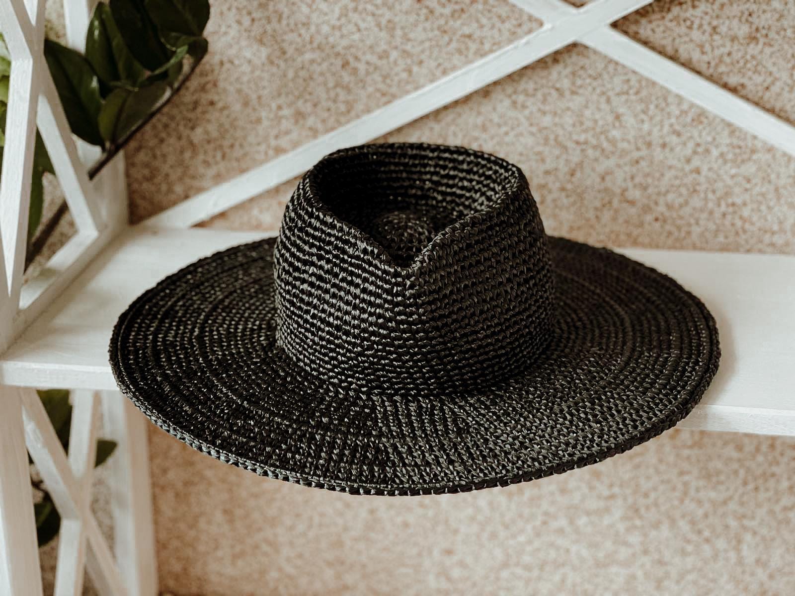 CROCHET PATTERN Raffia Fedora Hat. Crochet Summer Hat Crochet DIY Step ...