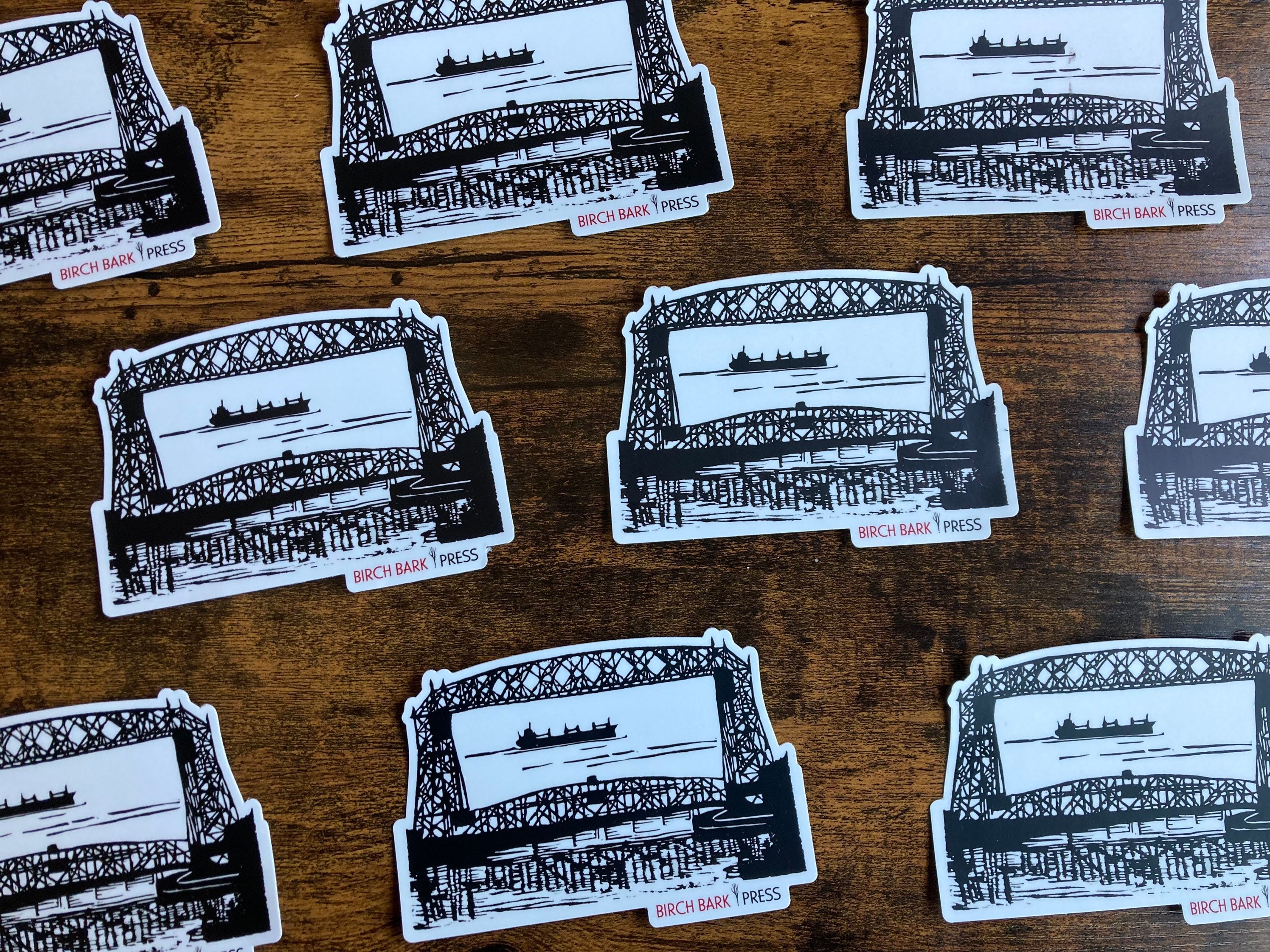 Duluth Lift Bridge STICKER, pegatinas temáticas de la naturaleza - Etsy ...