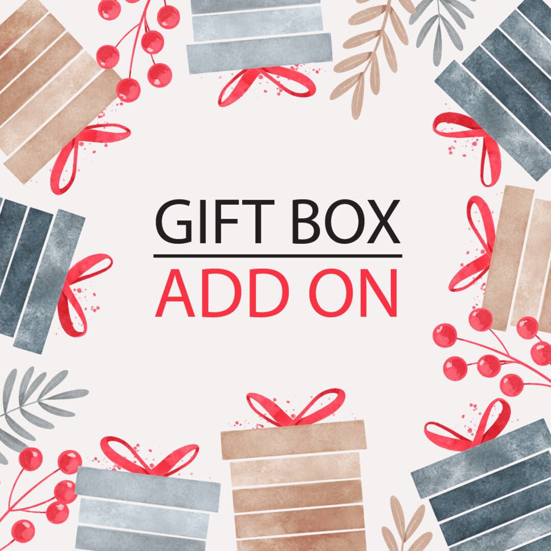 Gift Box Upgrade - Etsy