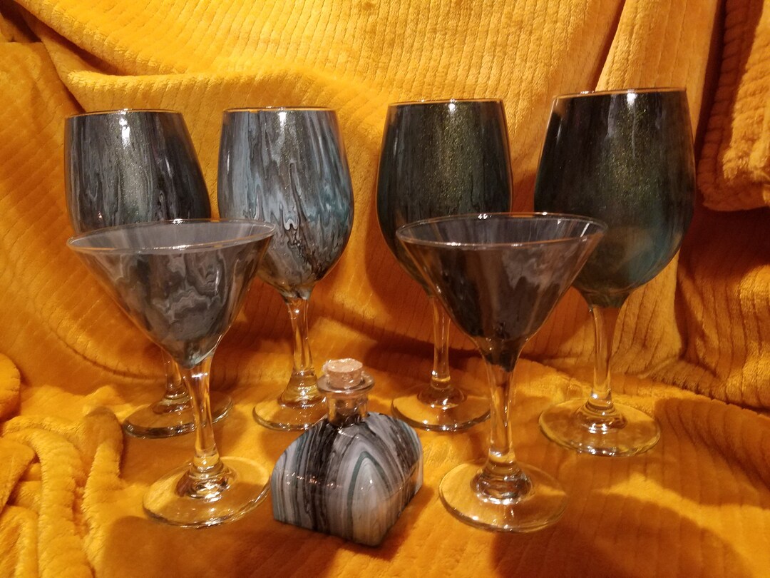 Dragon Flash Glassware - Etsy