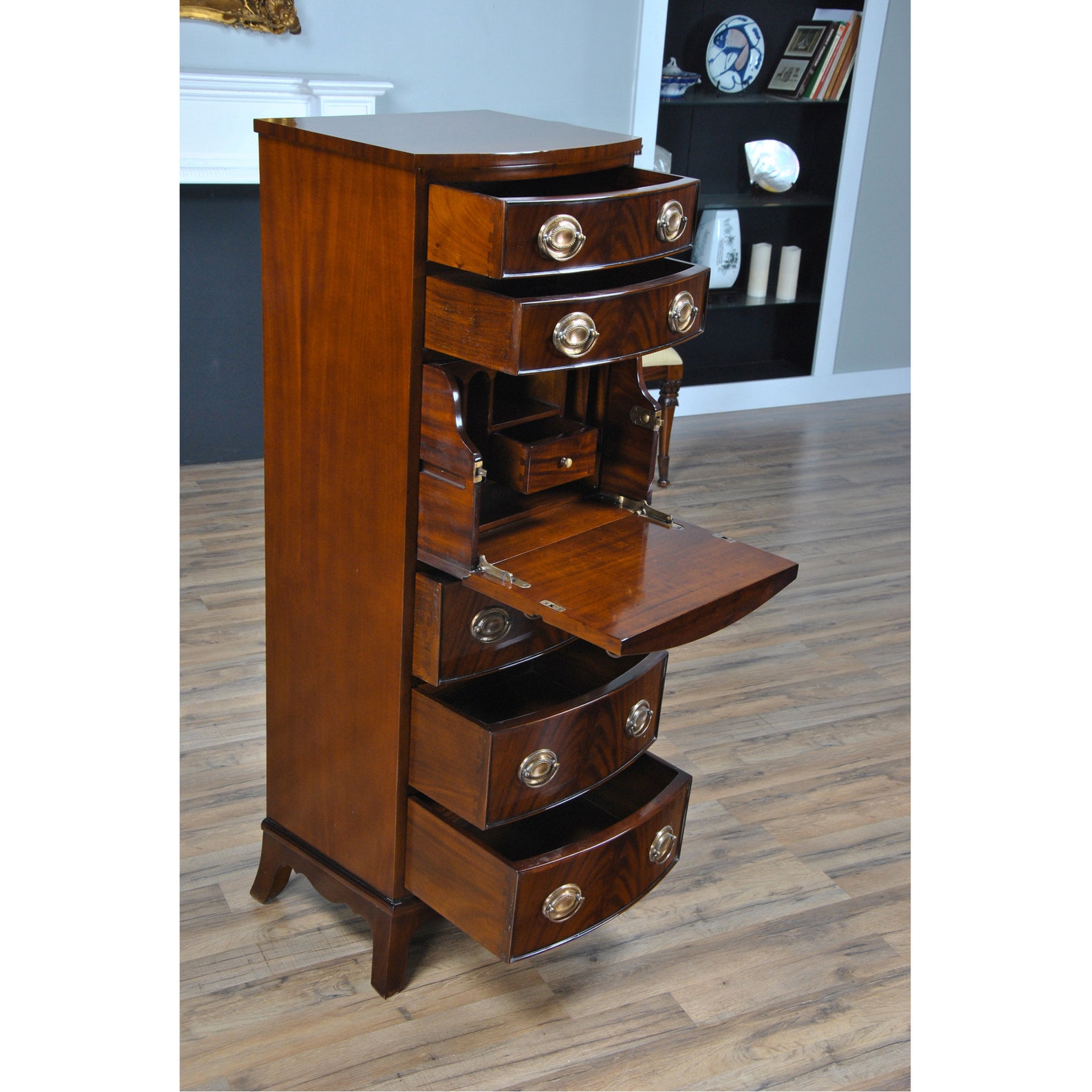 NOF074 Hidden Drawer Desk - Etsy