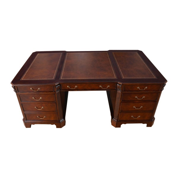 Mahogany Desk - Etsy