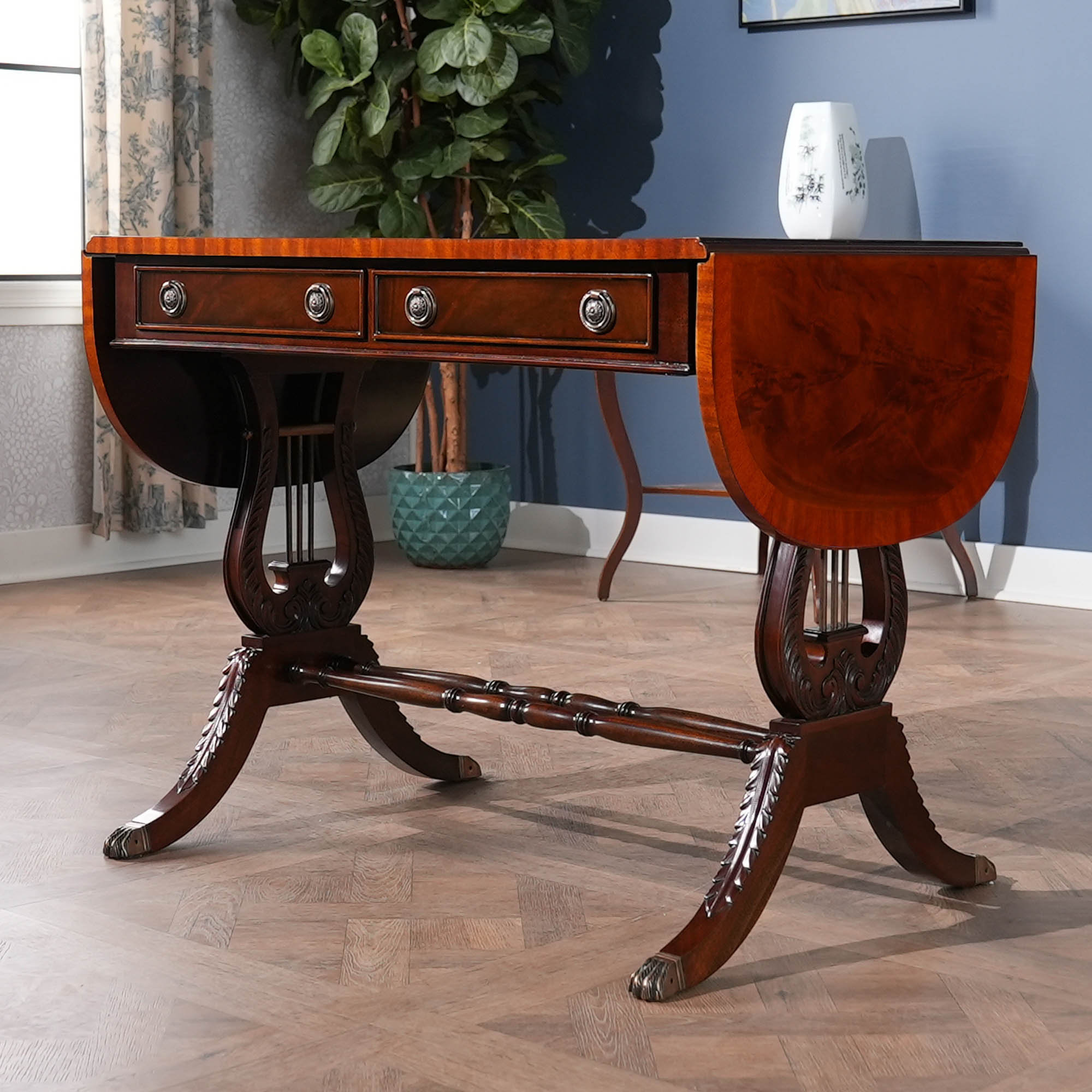 NOC018 Dropside Lyre or Harp Desk - Etsy