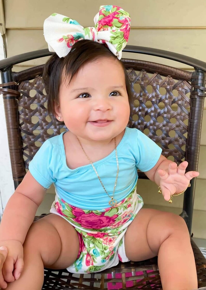 Plain short Sleeve Crop Top For Baby & Girls Radhika Designs | Etsy