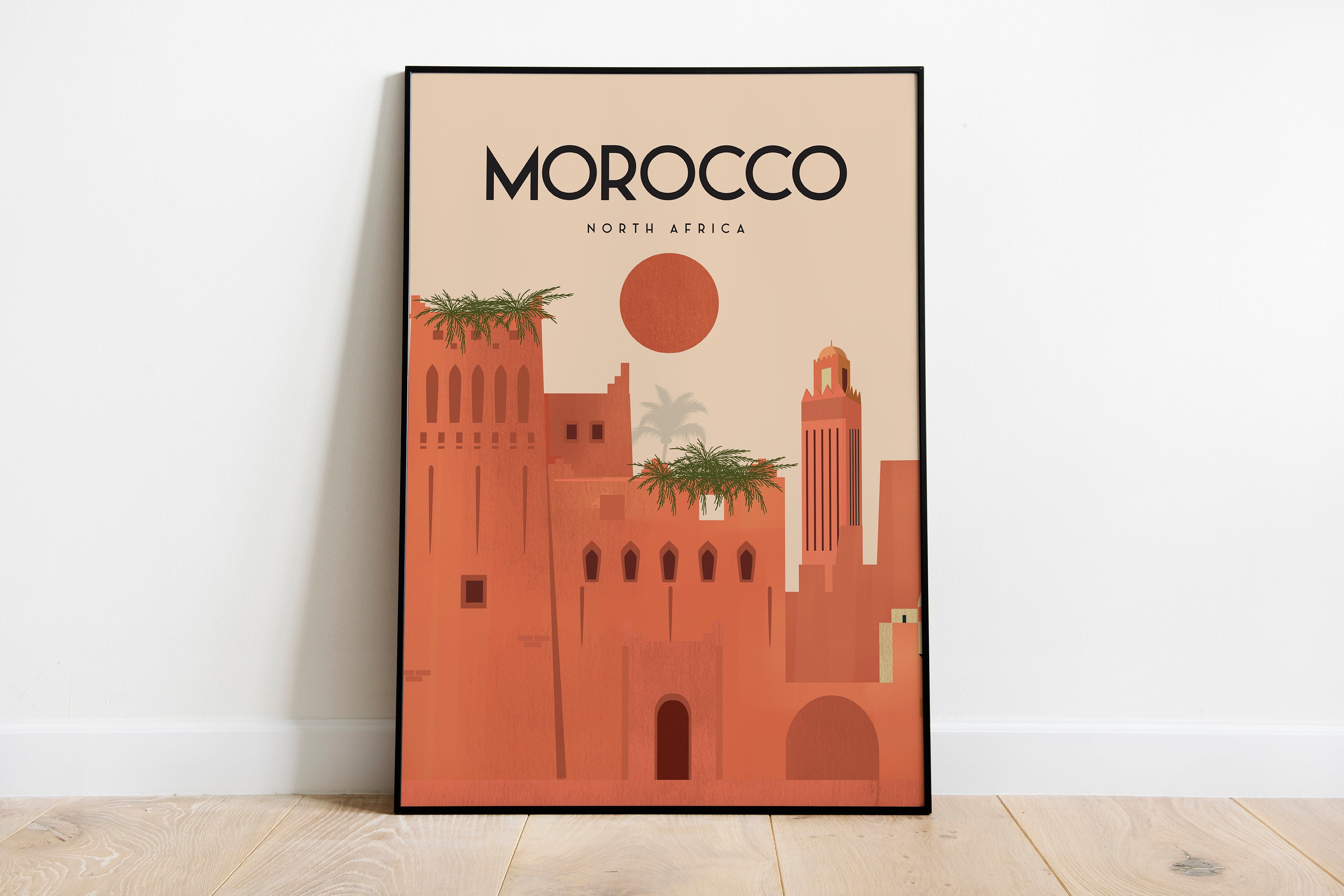 Morocco Travel Poster, Print, Art Print Room Posters Digital Instant ...
