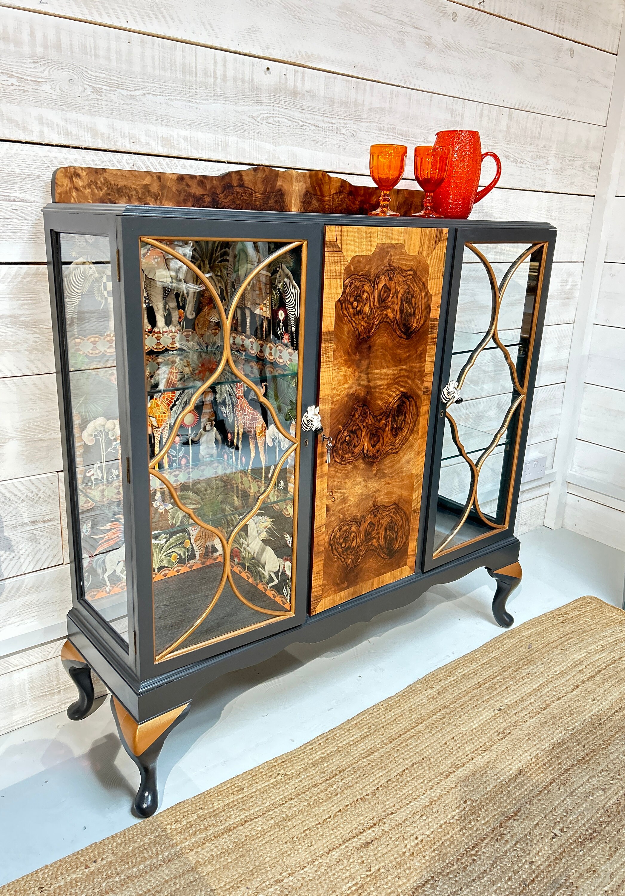 Fantasy Forest Vintage Drinks Cabinet - Etsy