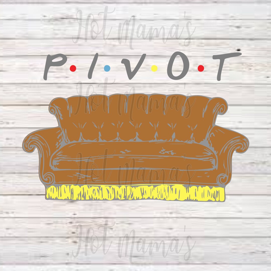 Friends Couch PIVOT SVG - Etsy