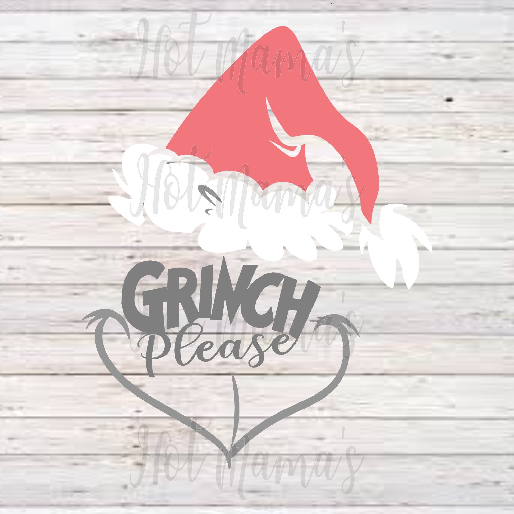 Grinch Please SVG - Etsy