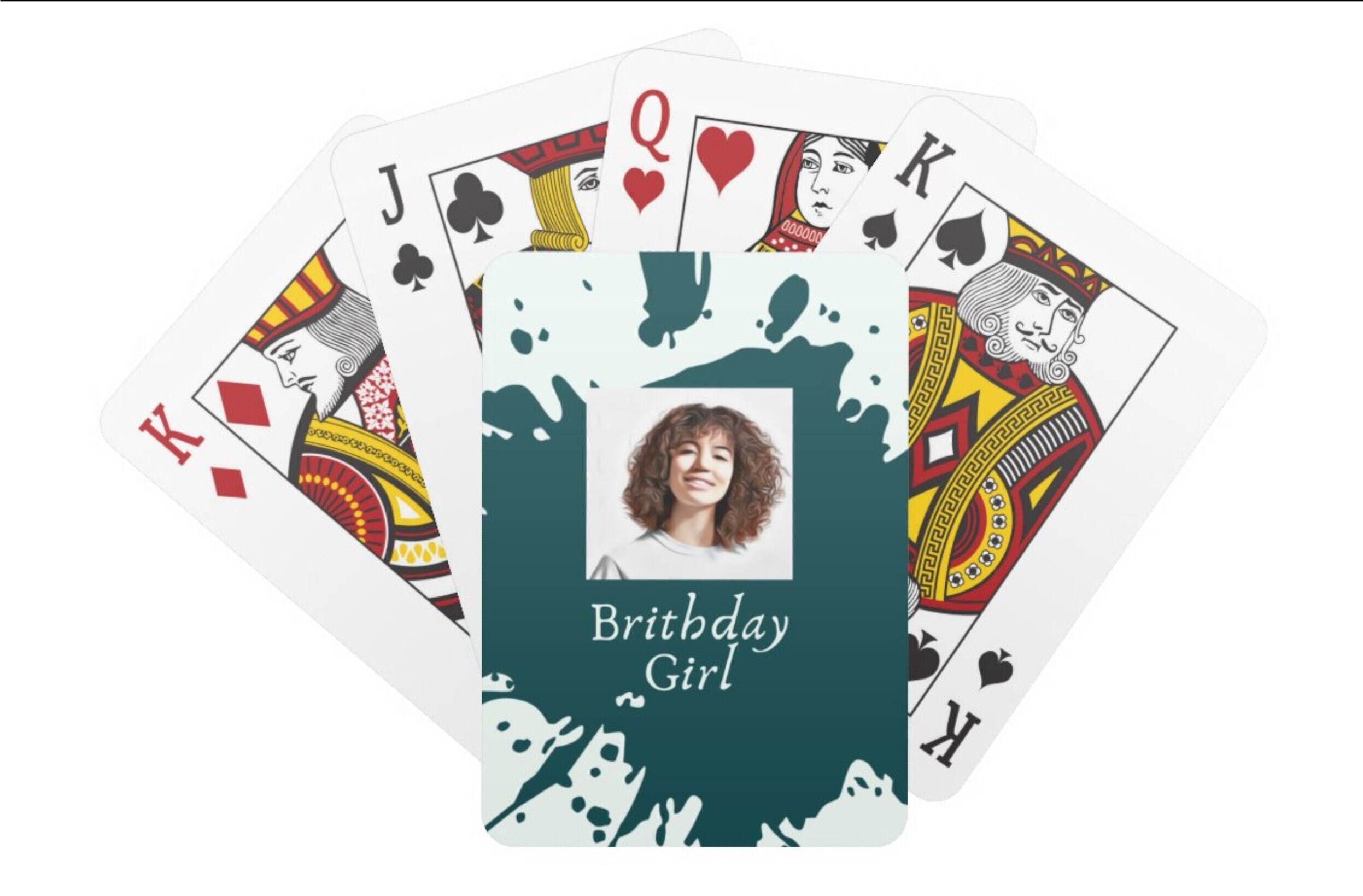 Redbubble Custom Classic Playing Cards with Face Art-Work Portraits for ...