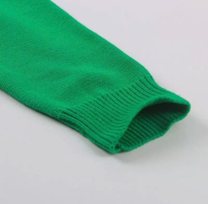 Pinky Promise Pink and Green Sweater for Her // Anniversary // - Etsy