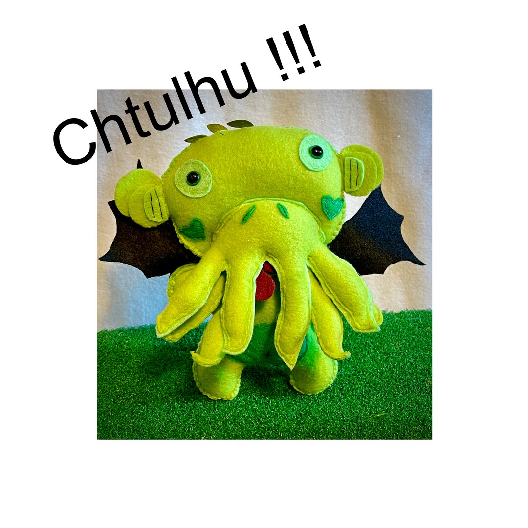 Sweet Little Chtulhu. Cryptid. Felt Doll. - Etsy