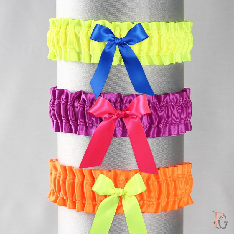 Neon Prom Garter - Etsy