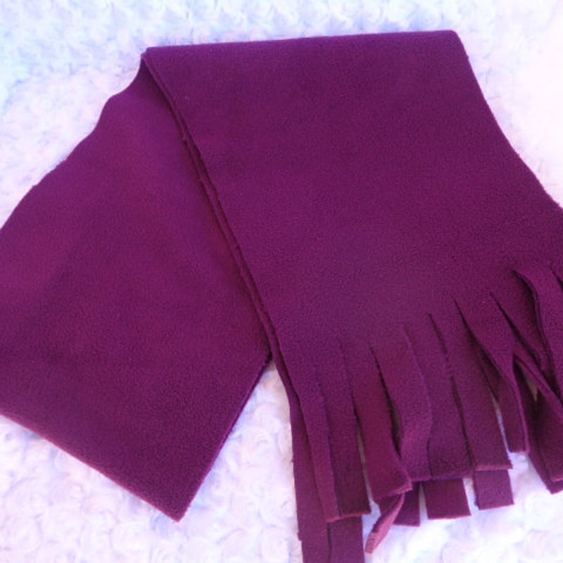 Purple Scarf - Etsy