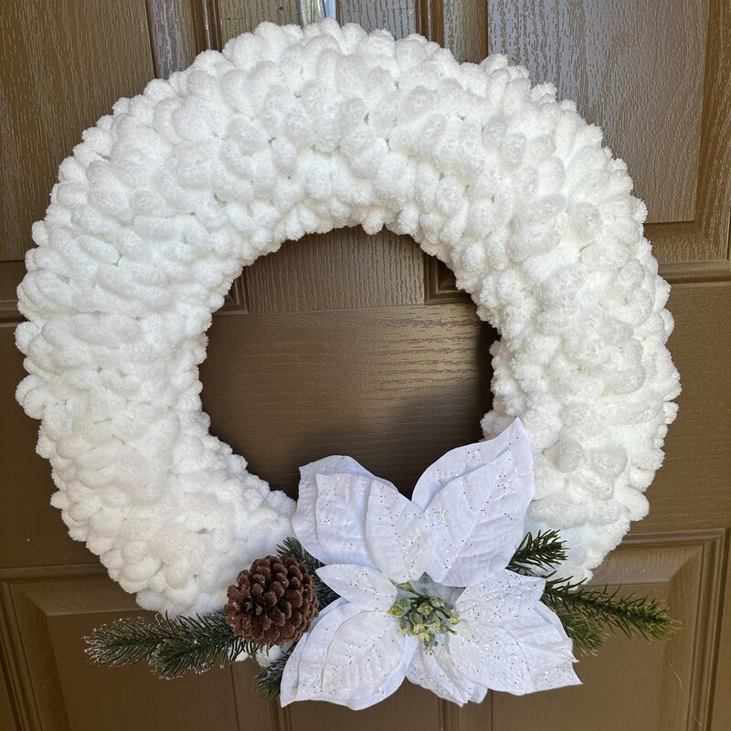 Loop Yarn Wreaths - Etsy