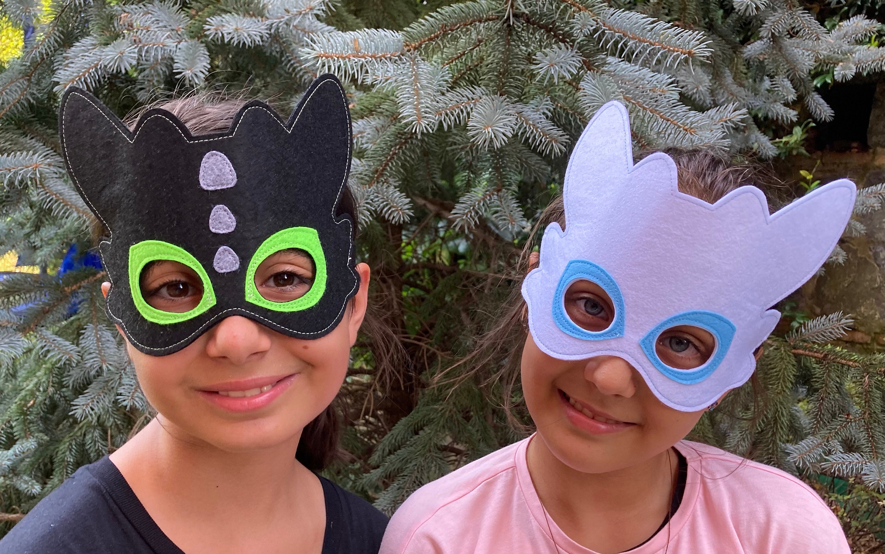 Dragon Felt Party Masks / Inspired by How to Train Your Dragon - Etsy