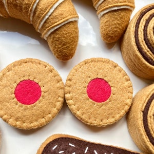 Felt Pastry Bakery Play Food Set: Handmade, Eco-friendly Montessori ...