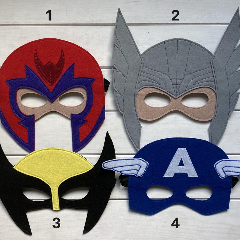Avengers Mask - Etsy