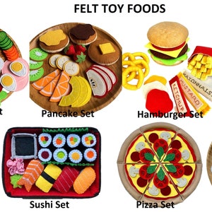 Pancake Breakfast Set | Handmade, Durable, Eco-friendly Felt Montessori ...