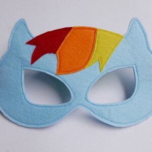 Pony Inspired Felt Party Masks / Ready to Ship - Etsy