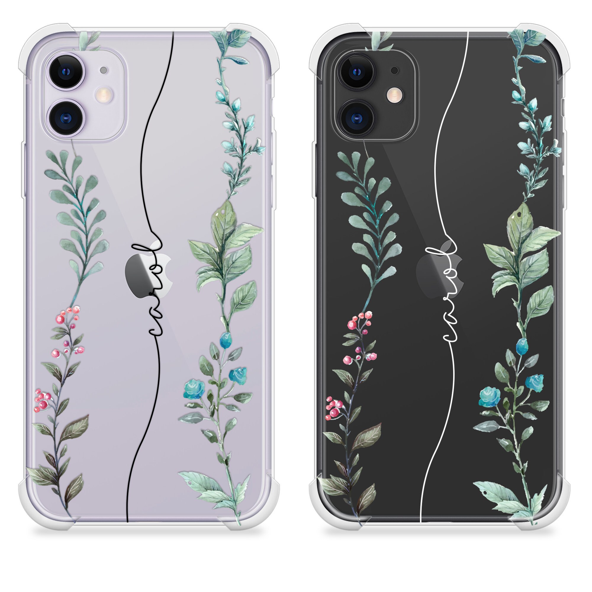 Personalised Name Phone shockproof soft phone case cover for | Etsy