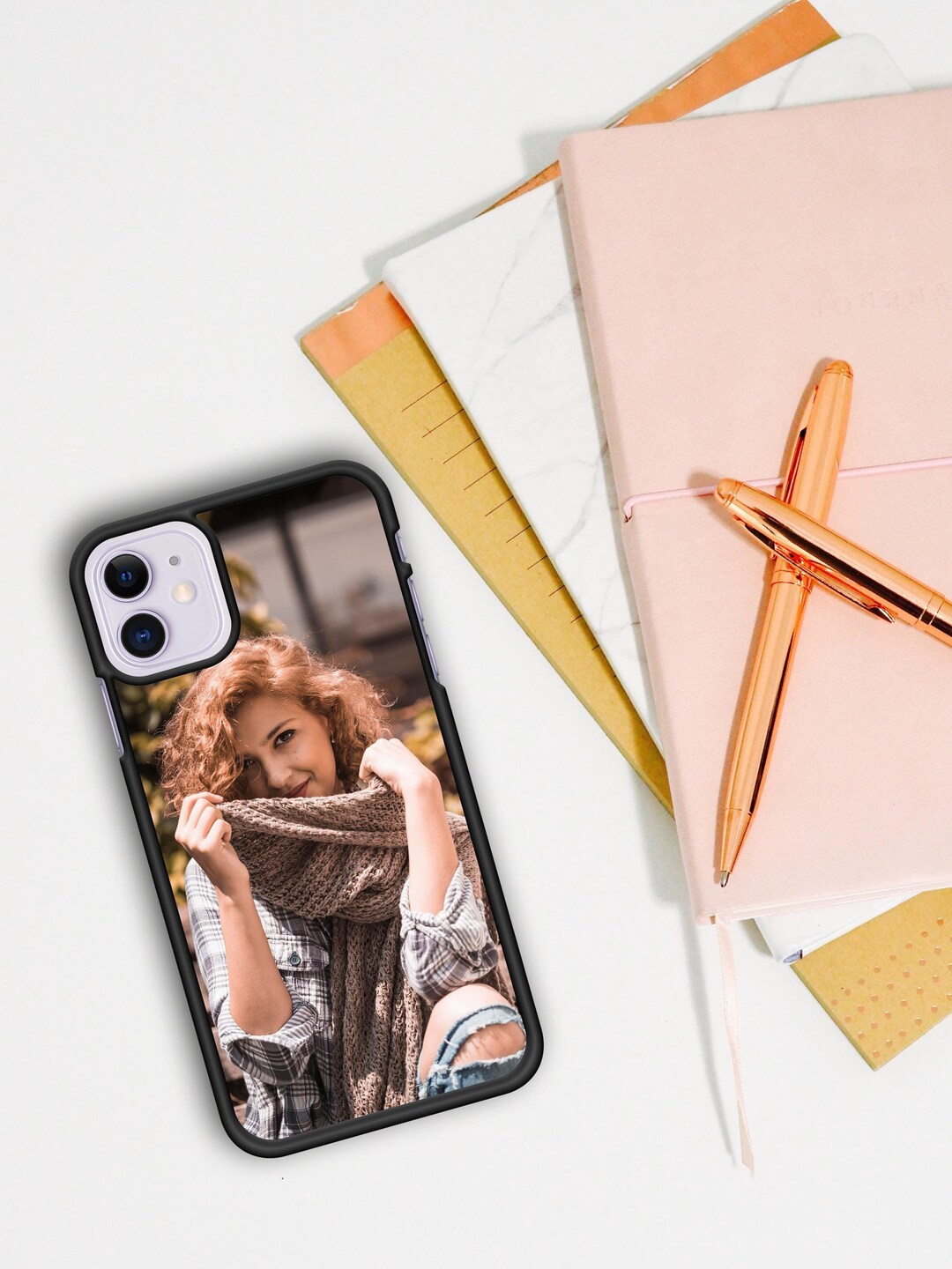 Personalized Photo Collage Black Phone Case for iPhone - Etsy
