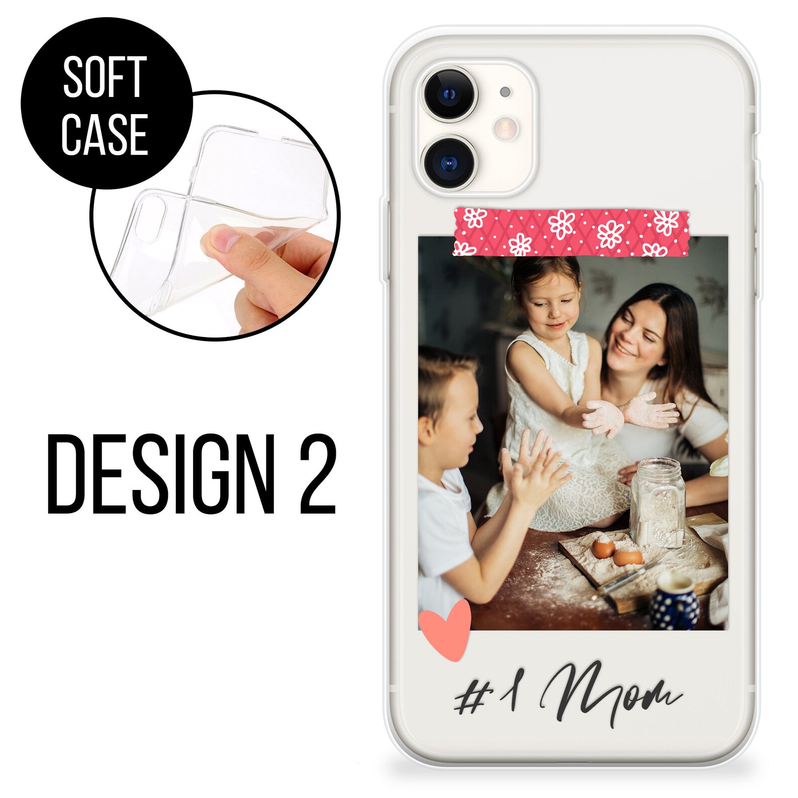 Personalised Photo Collage Phone Case Soft Silicone Cover for - Etsy UK